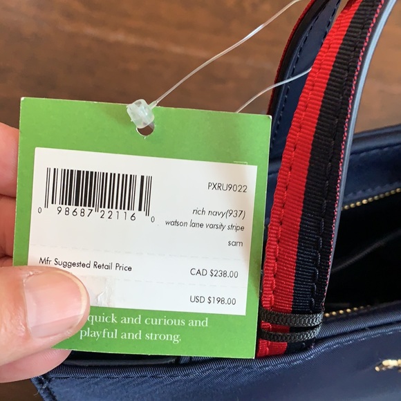 kate spade | Bags | Kate Spade Sam Watson Lane Varsity Sam Purse | Poshmark